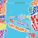 Miami Type Map - Etsy