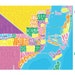 Miami Type Map - Etsy