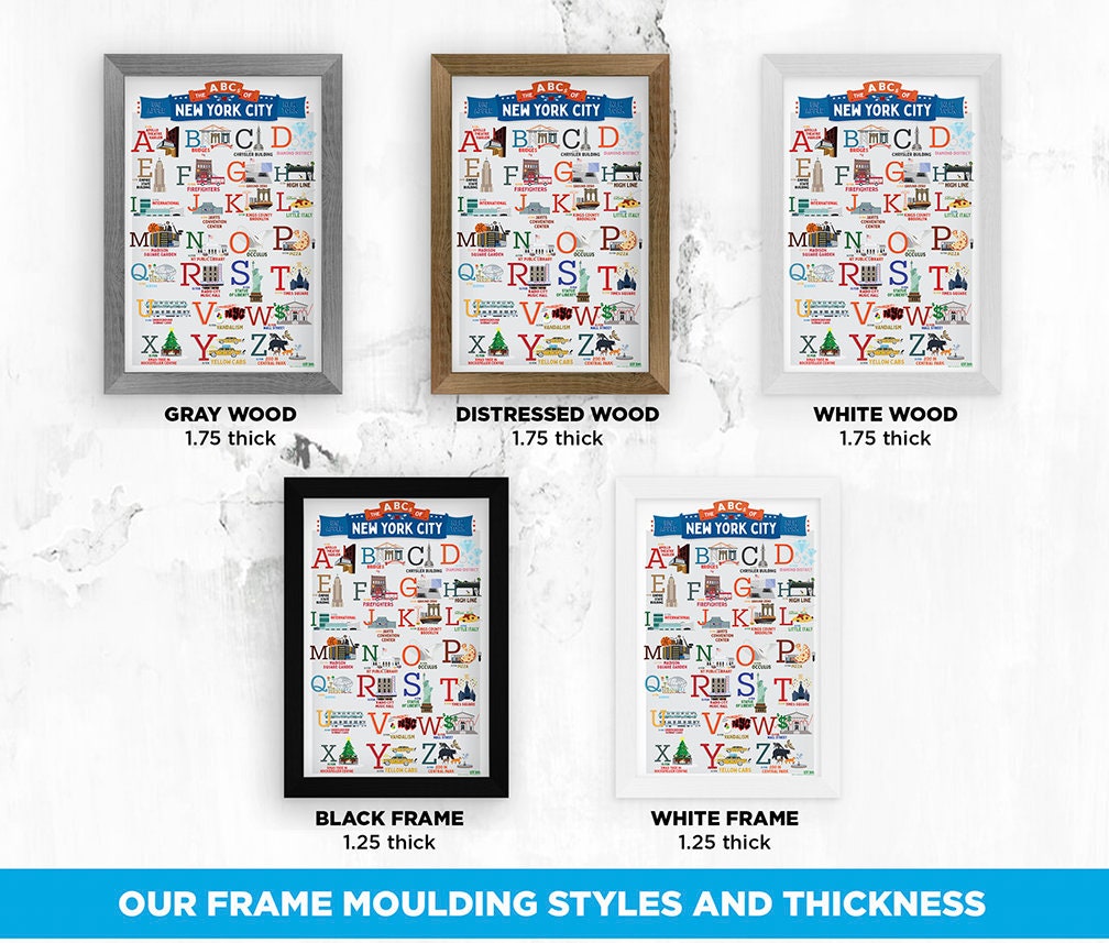 Abcs of New York City - Etsy