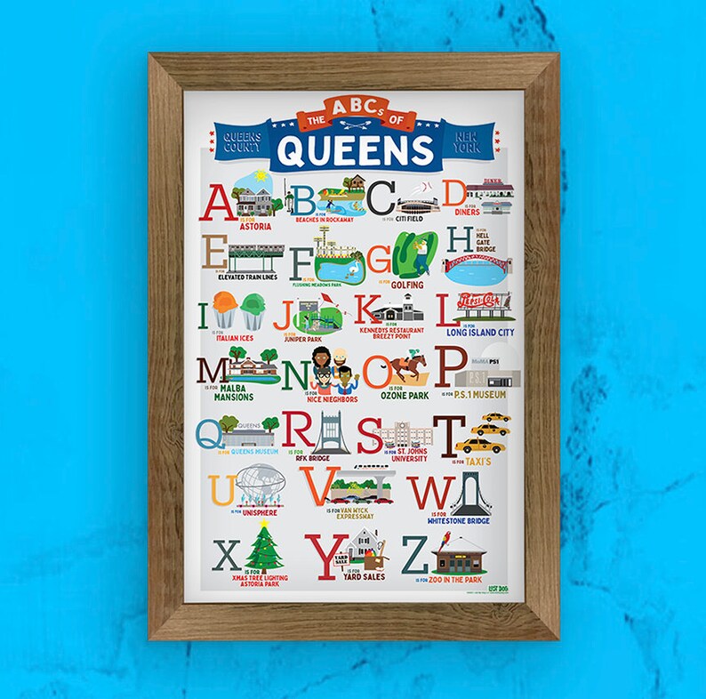 Abcs of Queens NY - Etsy