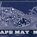 Cape May Type Map - Etsy