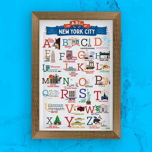 Abcs of New York City - Etsy