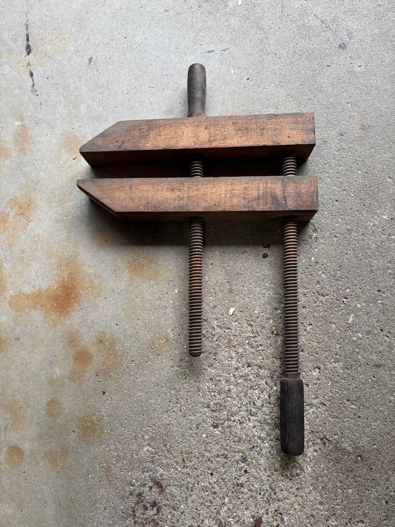 Narragansett Machine Co. No. 808 Wooden Hand Screw Clamp - Etsy