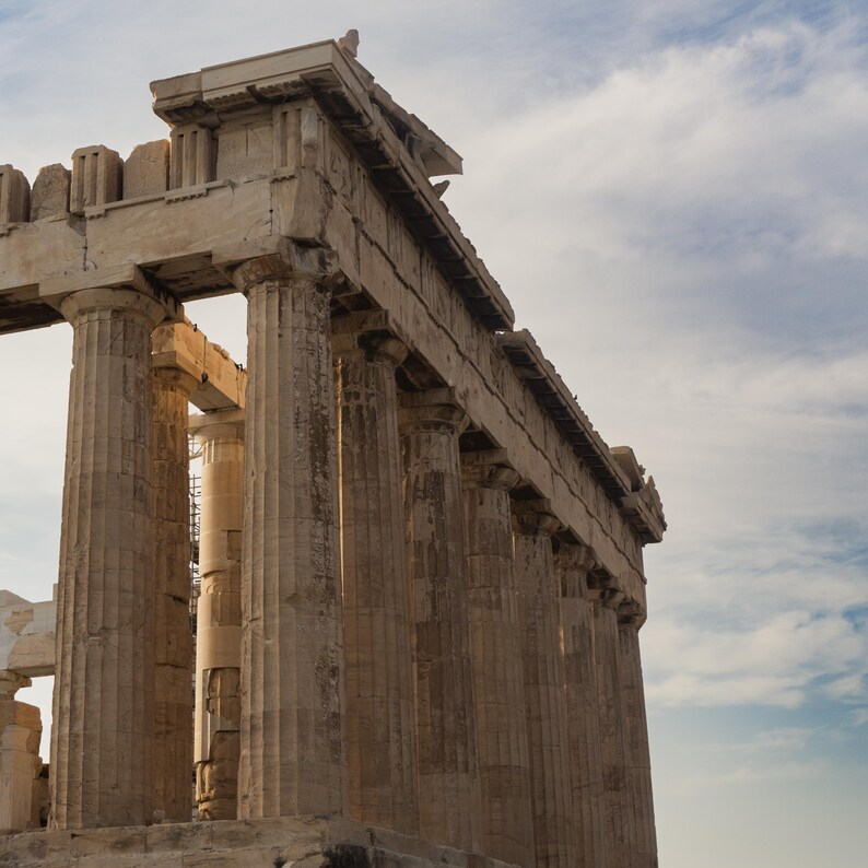 Parthenon, Acropolis Greece: 10 Printable Greek Architecture ...