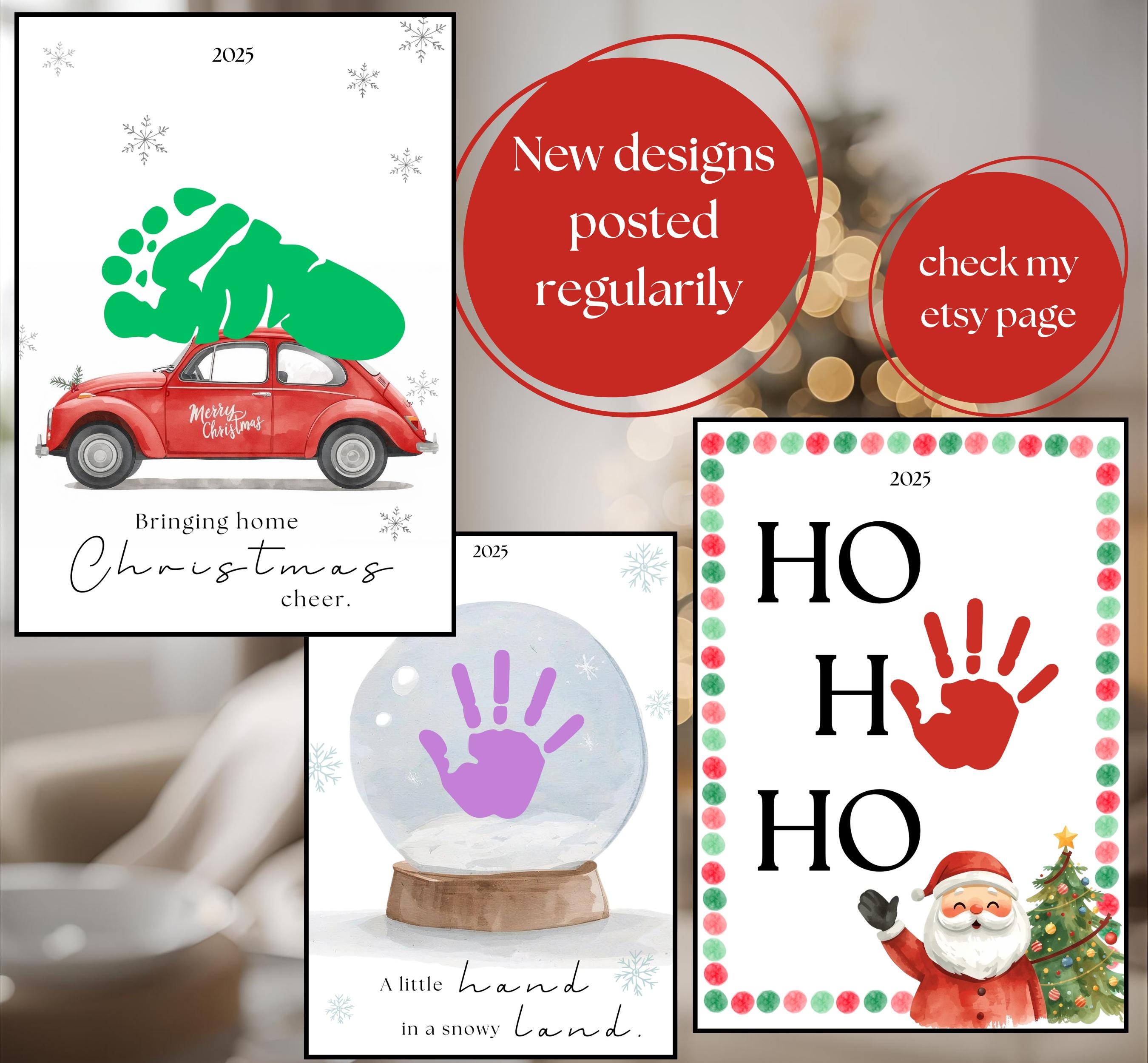 Baby Snowman Footprint Art - Christmas Keepsake, Nursery Decor (digital ...