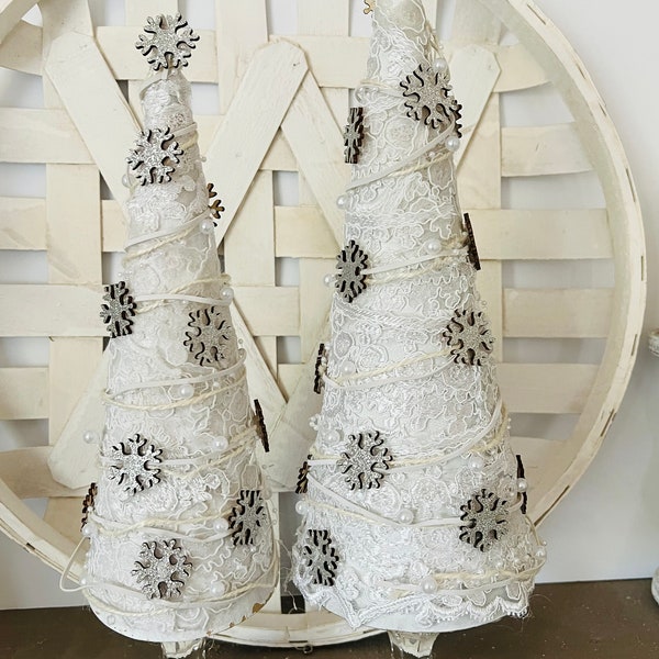 Lace Christmas Tree - Etsy
