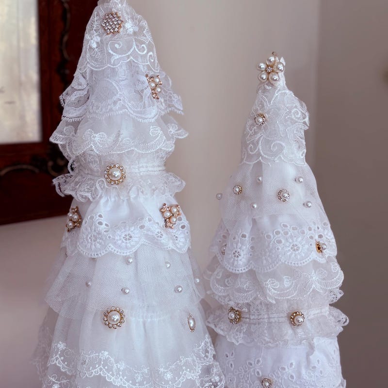 Lace Christmas Tree - Etsy