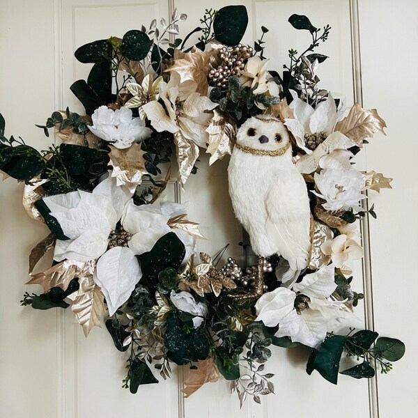 Owl Wreath - Etsy