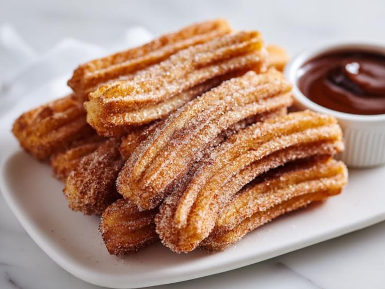 Churros Clásicos / Crujientes, Dulces y Perfección con Canela y Azúcar ...