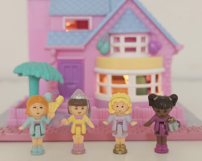 Vintage Polly Pocket Light up Bay Window Country House – Complete ...