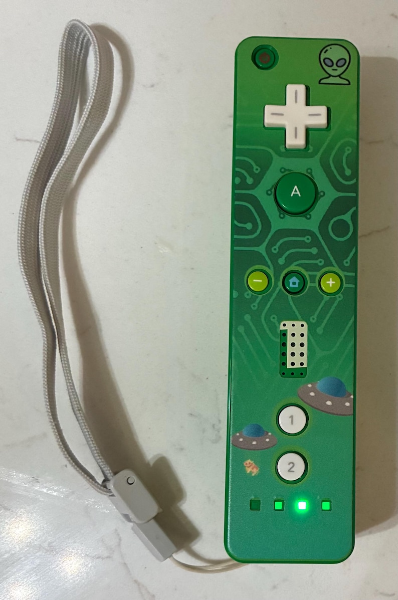 Customizable/modded OEM Wii Remote With Wii Motion Plus Inside CUSTOM ...