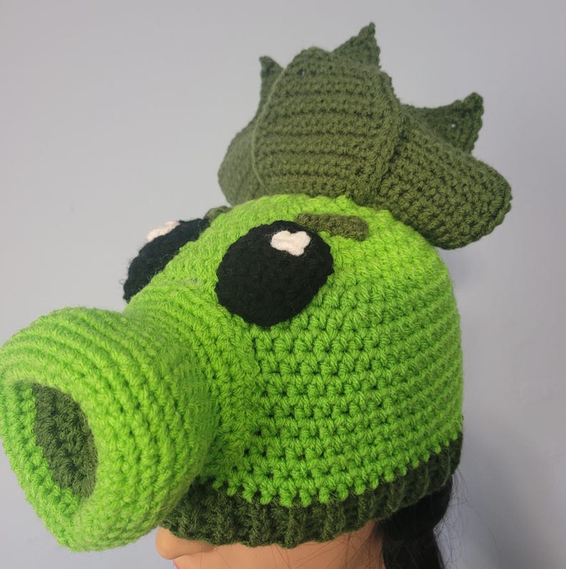 Plants Vs Zombies, Repeater Plant Beanie, 3D Character Animal Hat - Etsy