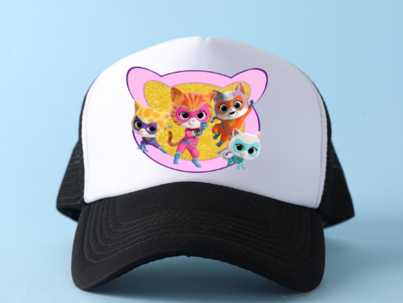 Super Kitties Clipart PNG Bundle, Superhero Cats Digital Download ...