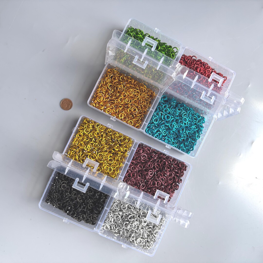 Anodized Aluminum Jump Rings: 8 Colors, DIY Chainmail Kit - Etsy
