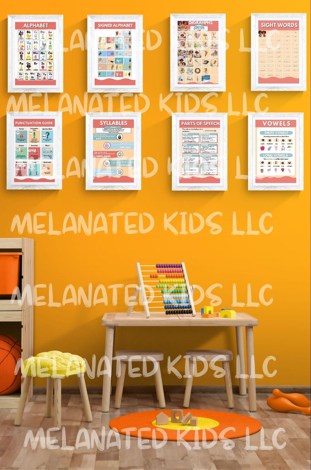 Melanated Kids Word Wizards Kit - Etsy