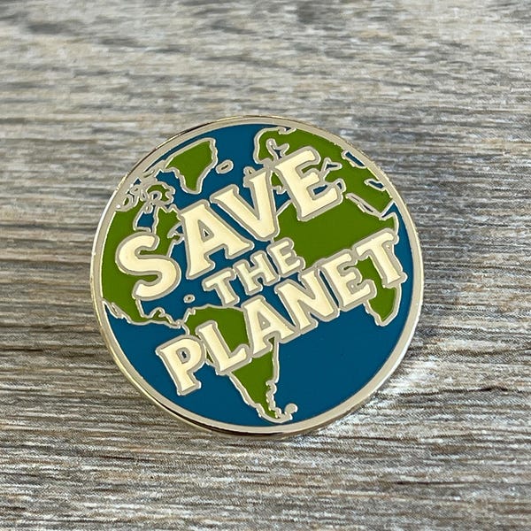 Environmental Pin - Etsy
