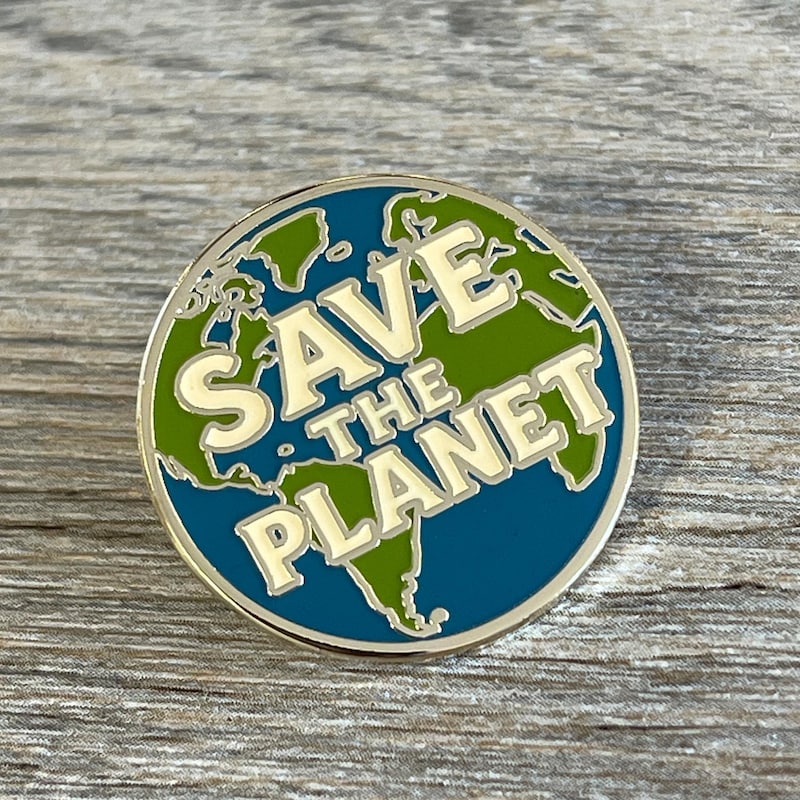 Environmental Pin Badge - Etsy