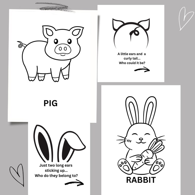 Animal Guessing Game Printable | Digital Download | Who Am I? | Fun ...