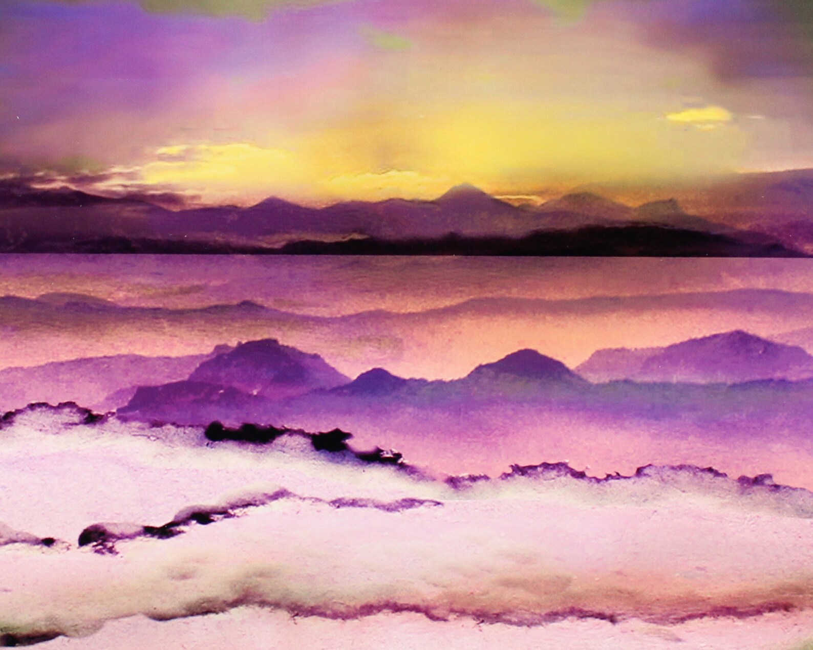 Handmade Paper Layered Collage Photograph Mounted on 8x10 Wood - Etsy