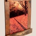 Rustic Wood Plaque With Fall Photo Country Landscape Wall - Etsy