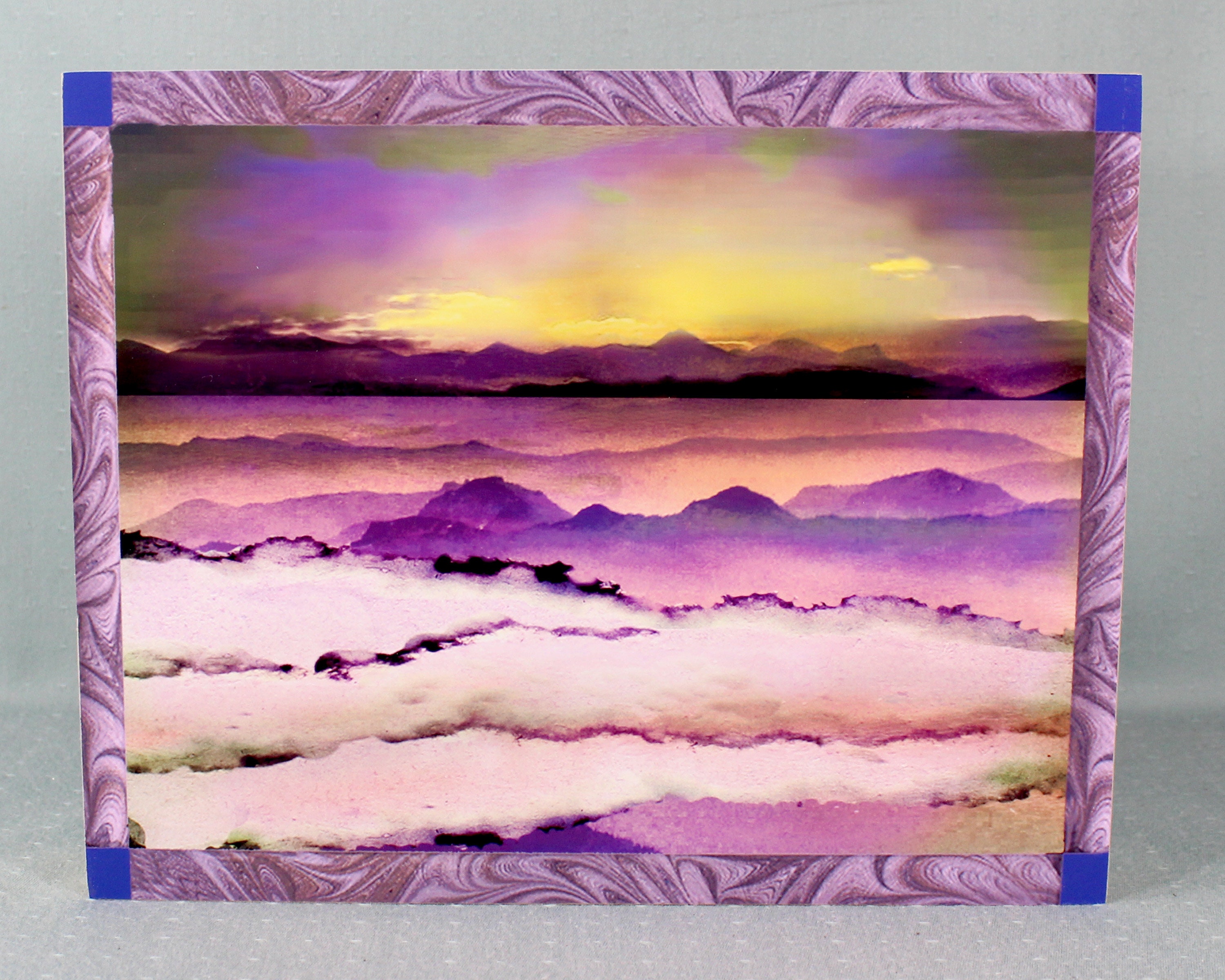 Handmade Paper Layered Collage Photograph Mounted on 8x10 Wood - Etsy