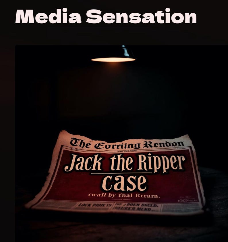 Jack the Ripper Infographic, Serial Killer Profile, True Crime Printable Poster, Criminal ...