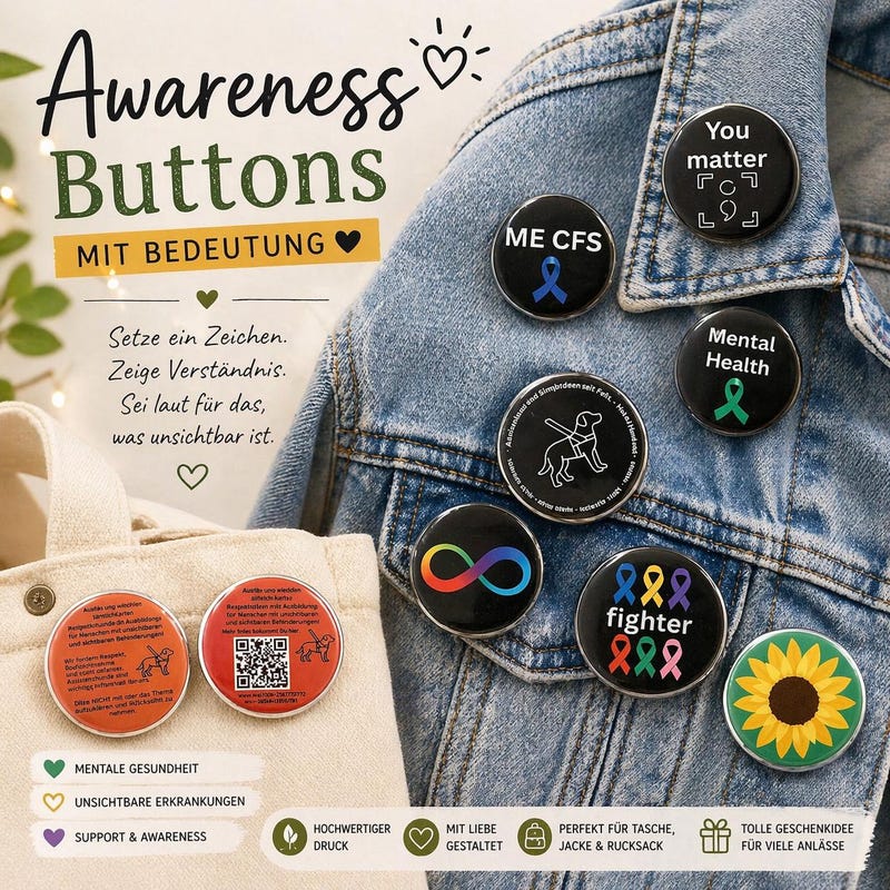 Support button pins - Etsy.de