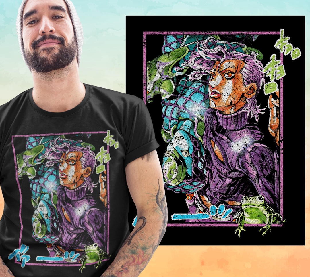 Vinegar Doppio T-shirt – Neo-vintage Style JJBA Shirt - Etsy