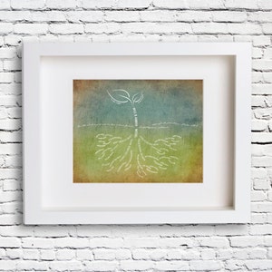 These Roots Run Deep - Custom Family Tree Art - Etsy