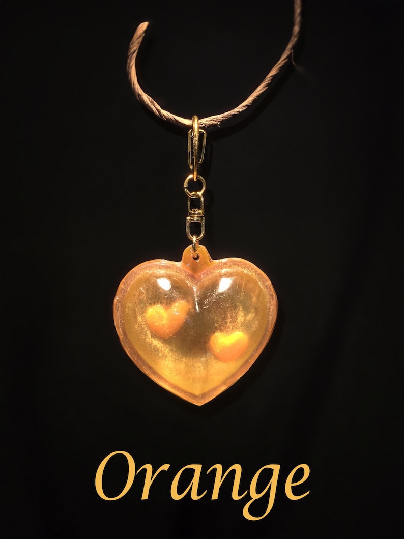 Super Paper Mario Pure Heart or Chaos Heart Keychain - Double Sided - Etsy