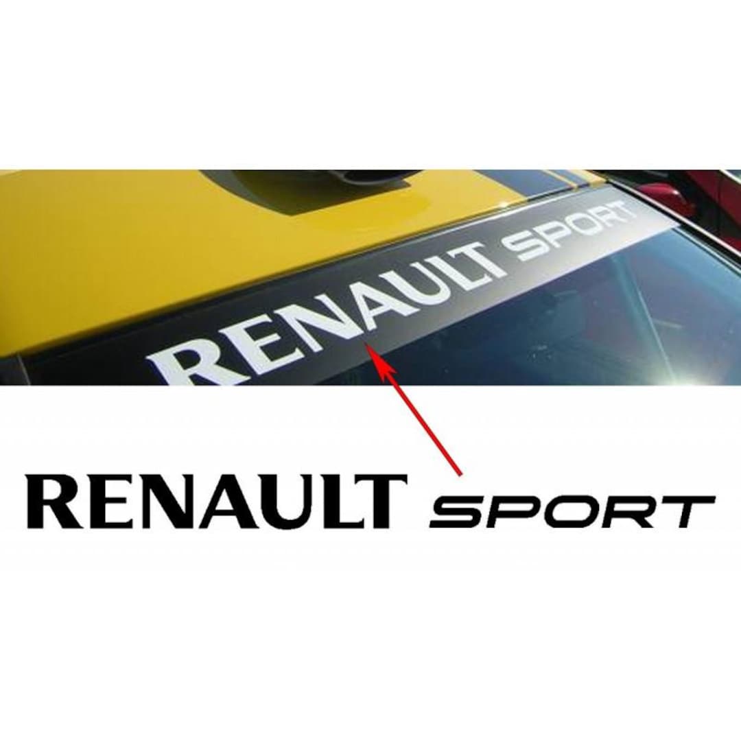 Renault Sport Sunstrip – Windshield Banner - Etsy