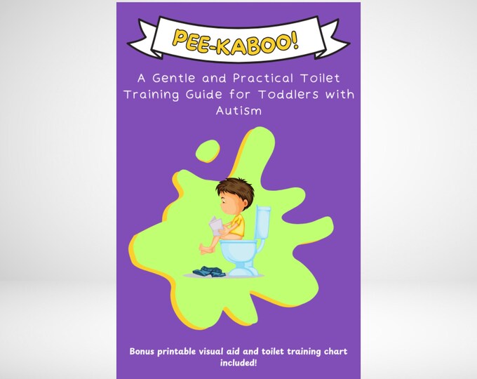 Boy Potty Training Visual I Potty Trainingi Visual Aid I Autism I ...