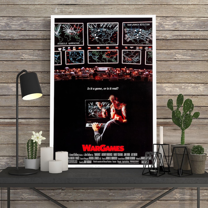 Wargames Movie Posters, Limited Edition Collectibles, High Quality ...