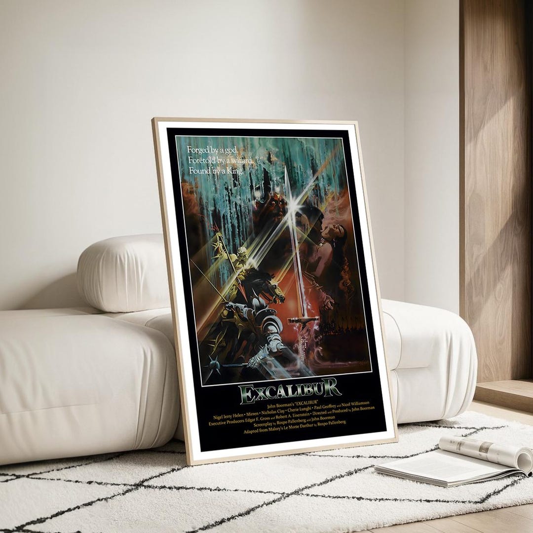 Excalibur Movie Poster, Limited Edition Collectibles, Canvas Prints ...