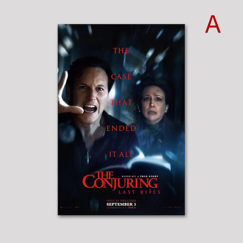 The Conjuring Last Rites Movie Posters, Limited Edition Collectibles ...