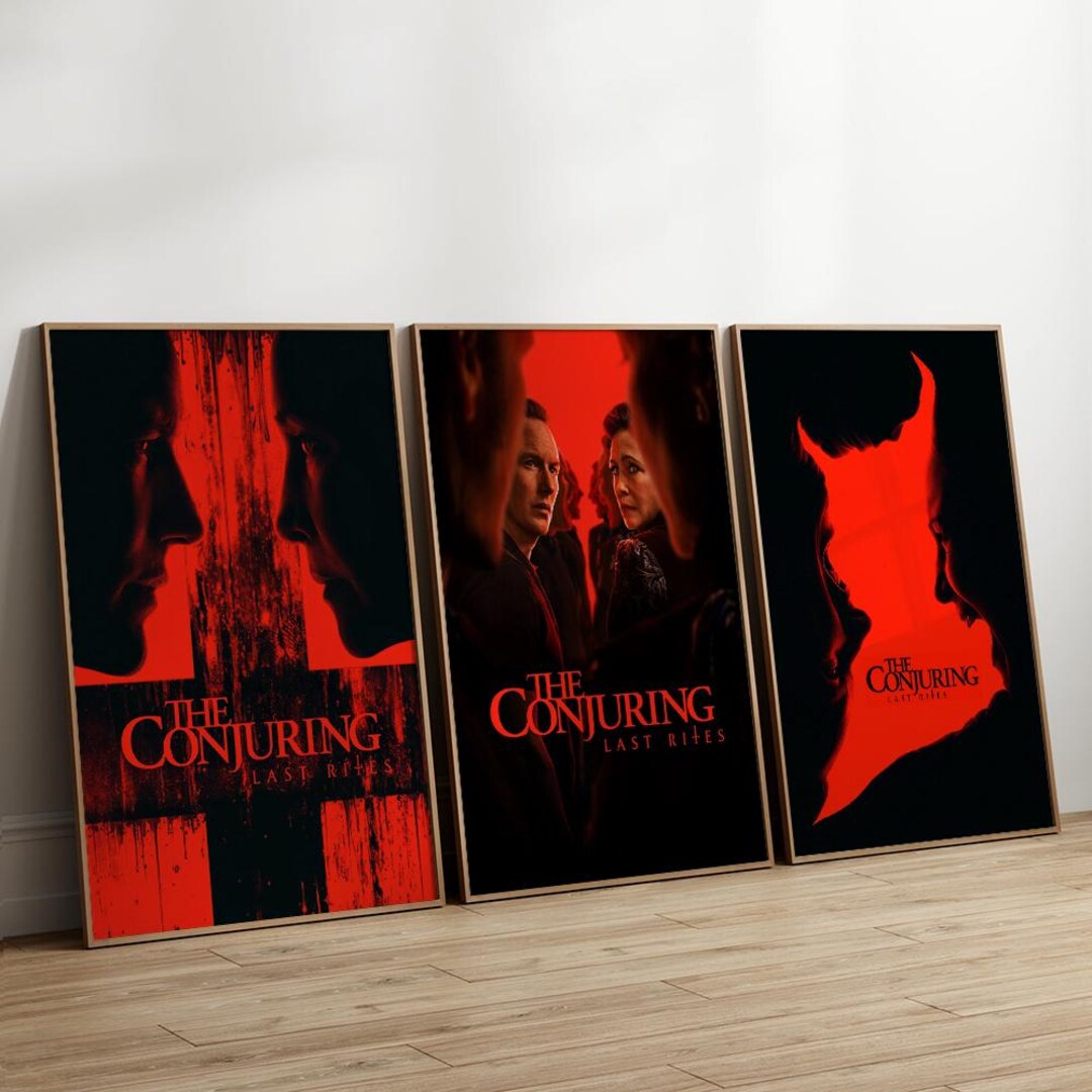 The Conjuring Last Rites Movie Poster, Limited Edition Collectibles ...