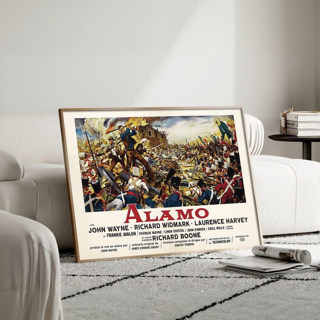 The Alamo (1960) Movie Posters, Limited Edition Collectibles, High ...