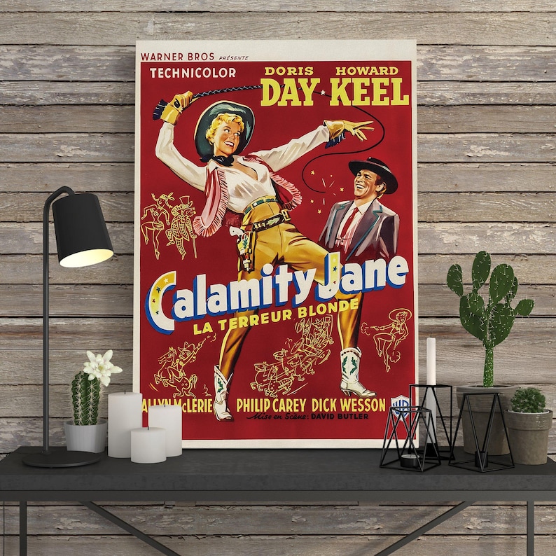 Calamity Jane Movie Posters, Limited Edition Collectibles, High Quality ...