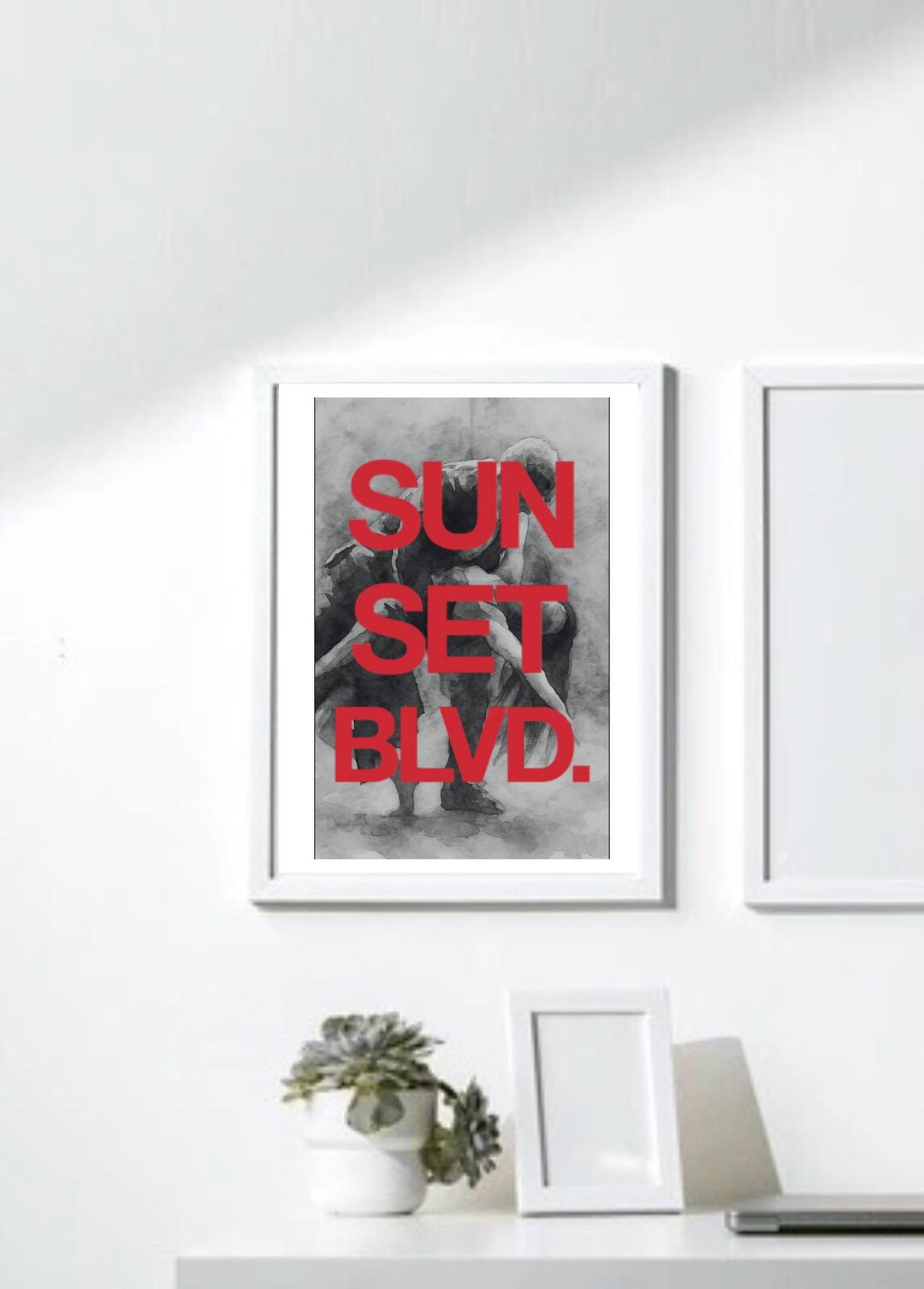 Sunset Boulevard Musical - Watercolor Style Poster - Etsy