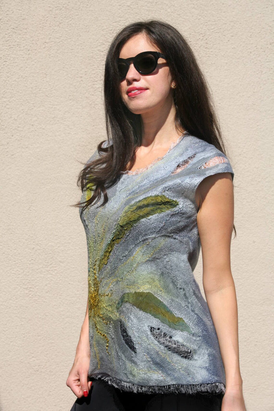 Nuno Felting TUTORIAL PDF Felted Tunic Craft Supplies Felting - Etsy