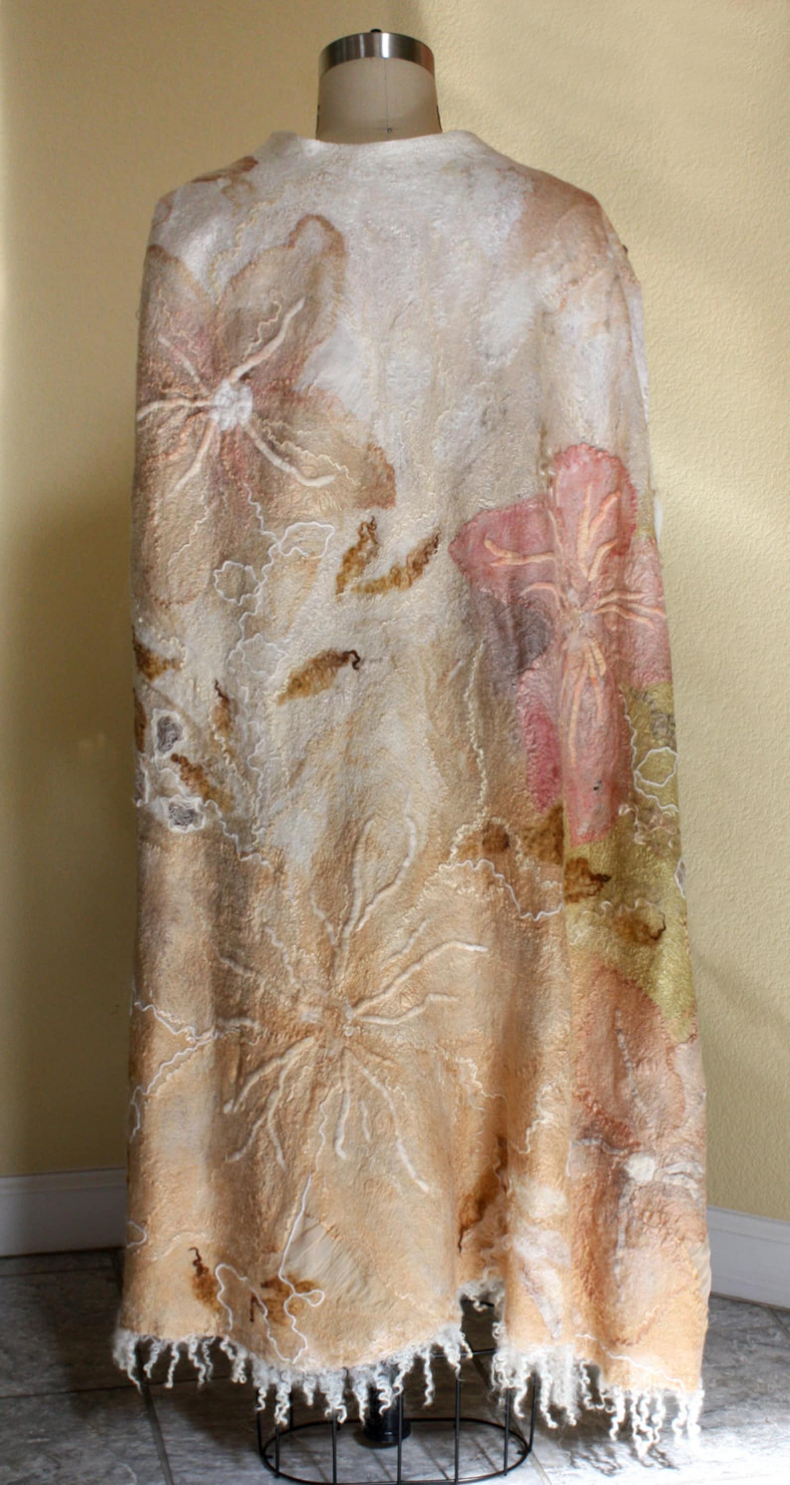 Nuno Felting TUTORIAL Felt Making Instructions Decorating - Etsy Canada