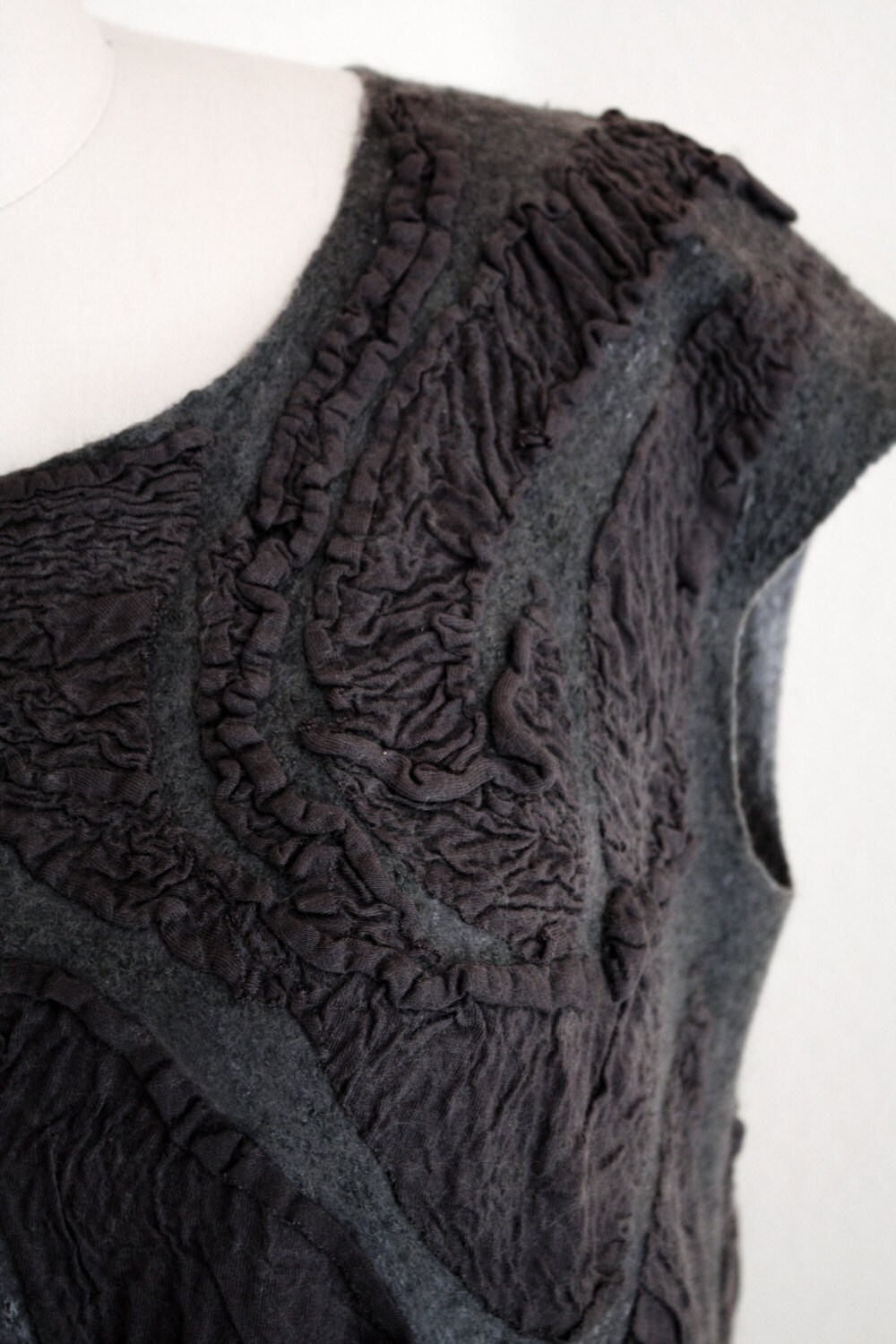 Nuno Felting TUTORIAL Light Felted Summer Sleeveless Top - Etsy