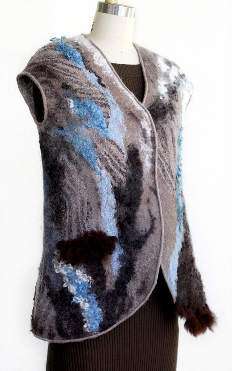 TUTORIAL Pattern Template Construction for Felted or Nuno Felted Vest ...