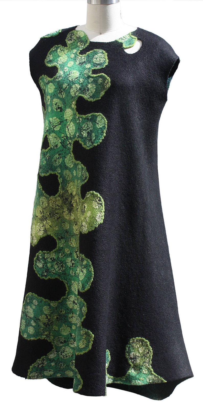 Reversible Dress Felting TUTORIAL Feltmaking Instructions Making Felted ...