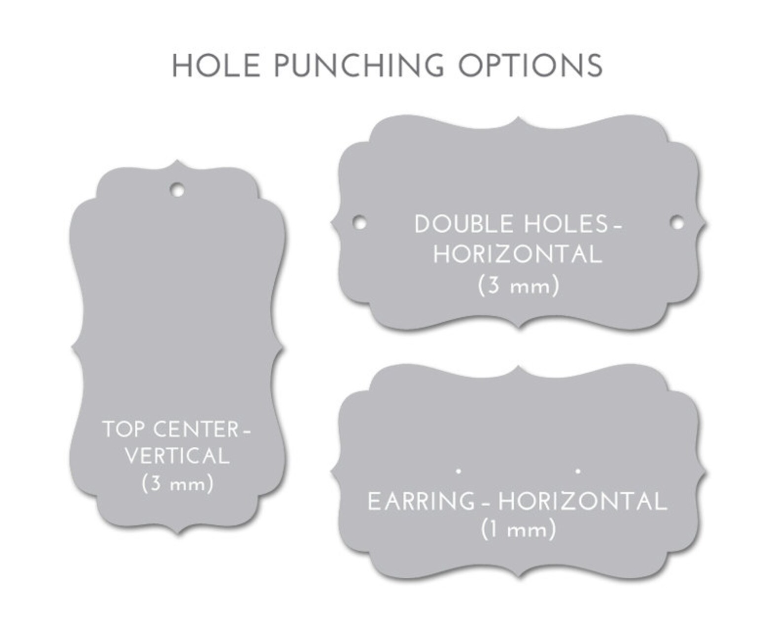 100 Bracket Business Cards Blank Die-cut Cards 3.5 X - Etsy