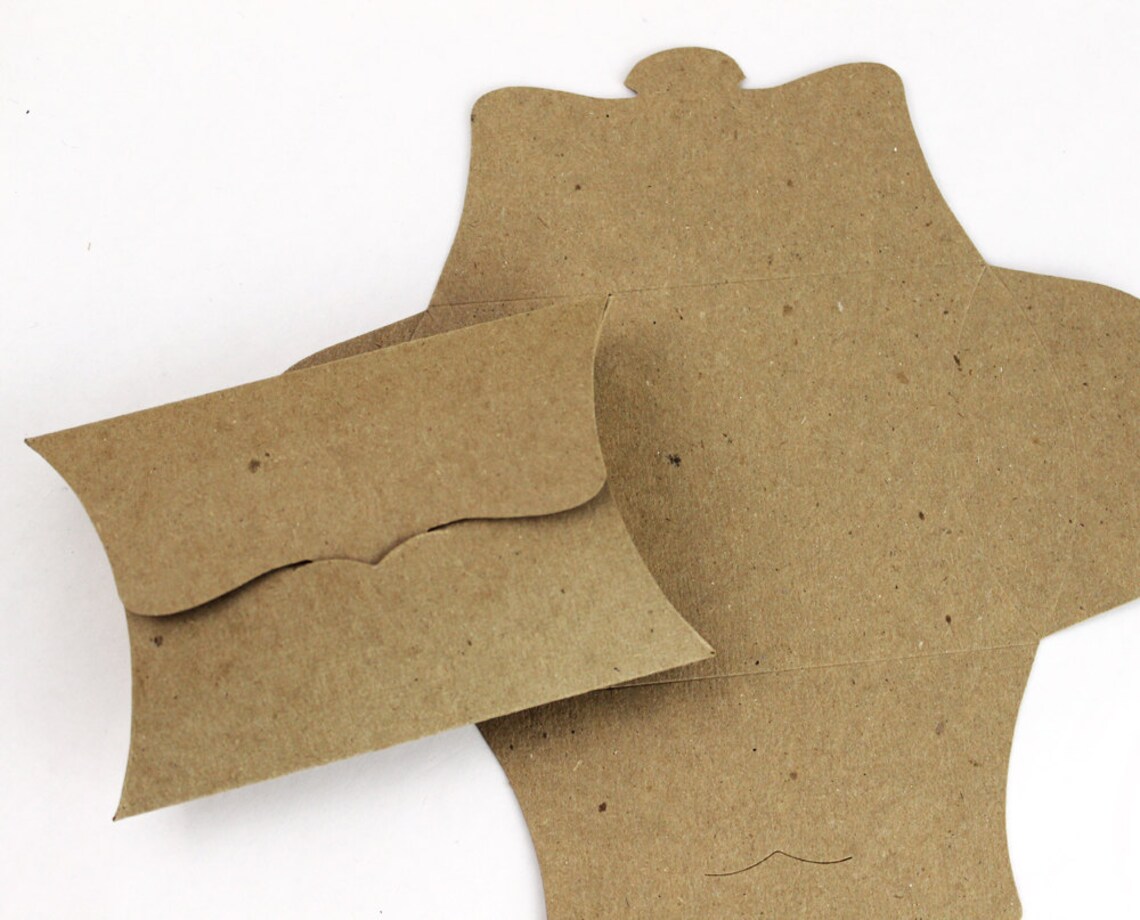 Pillow Boxes With Tab Tuck Closure 10 Jewelry Packaging - Etsy