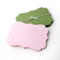 Multi Tags Scallop Top Tag Paper Punch From Mcgill Craftivity - Etsy