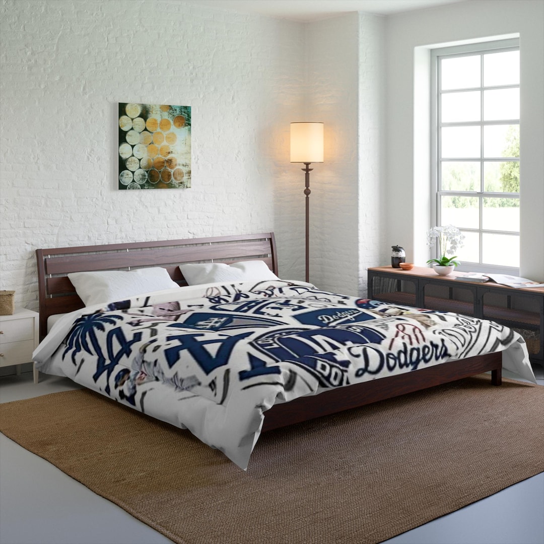 Los Angeles Dodgers Baseball World Series Champions Comforter: Sports ...