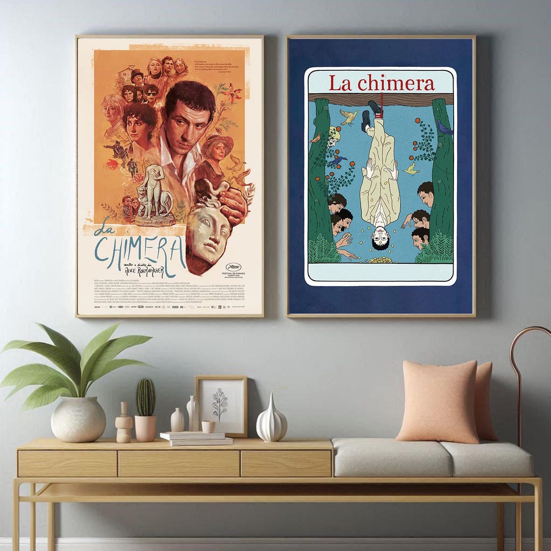 La Chimera Movie Poster, Retro Film Art, Gallery Wall Art, Canvas ...