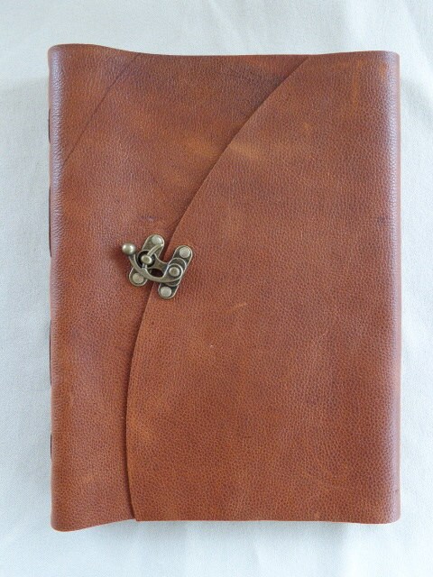 The Novelist -- Made to Order Extra Large Leather Book With Lined Pages ...